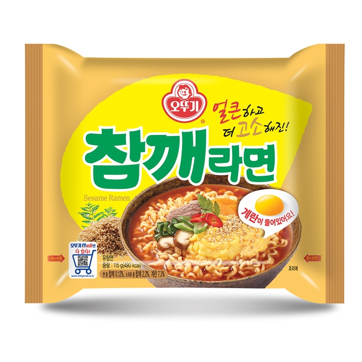 오뚜기 참깨 라면 115g x 4 x 8 | 코스트코 코리아