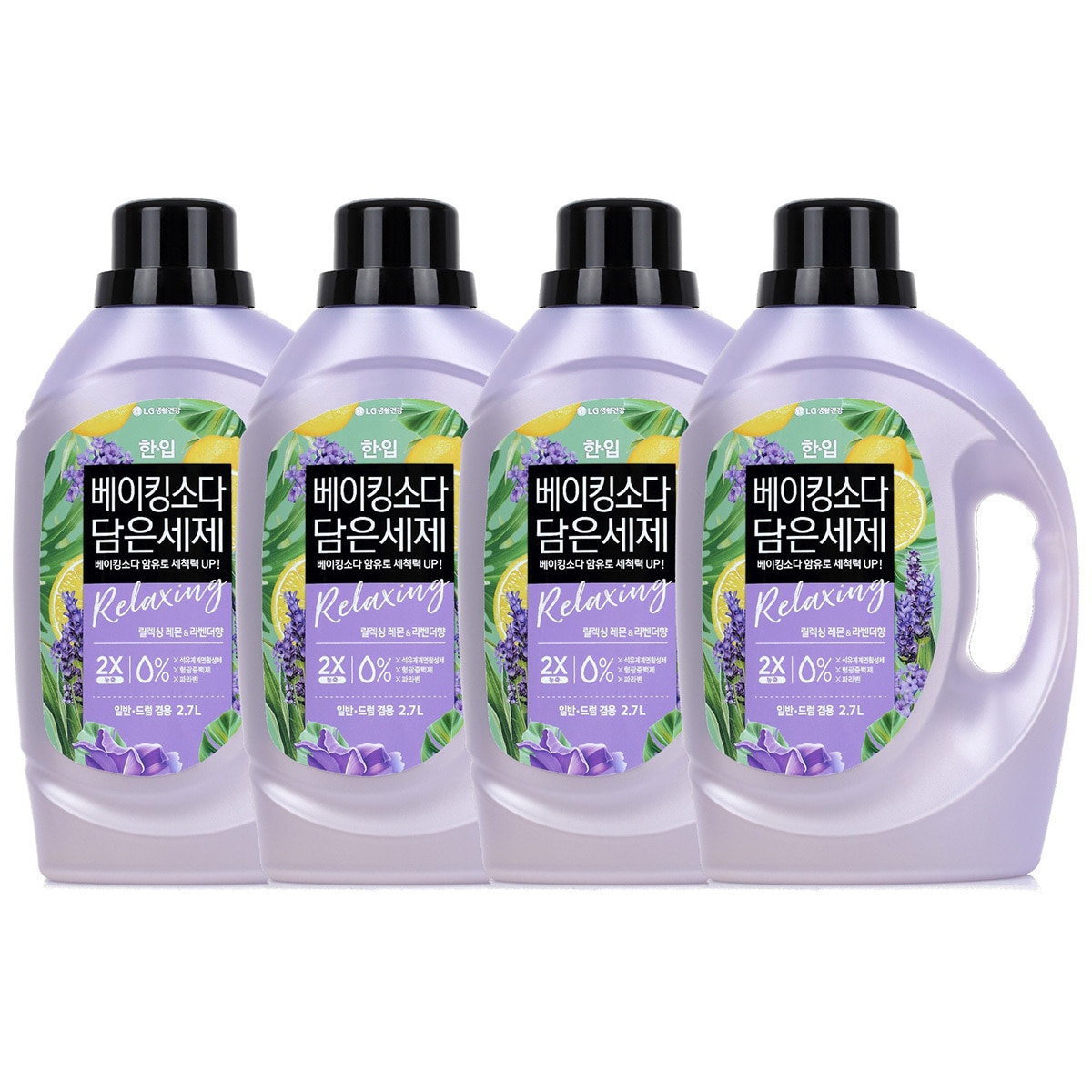 한입 허브 식초 담은 세제 2.7L X 4PK - 라벤더향 | 코스트코 코리아