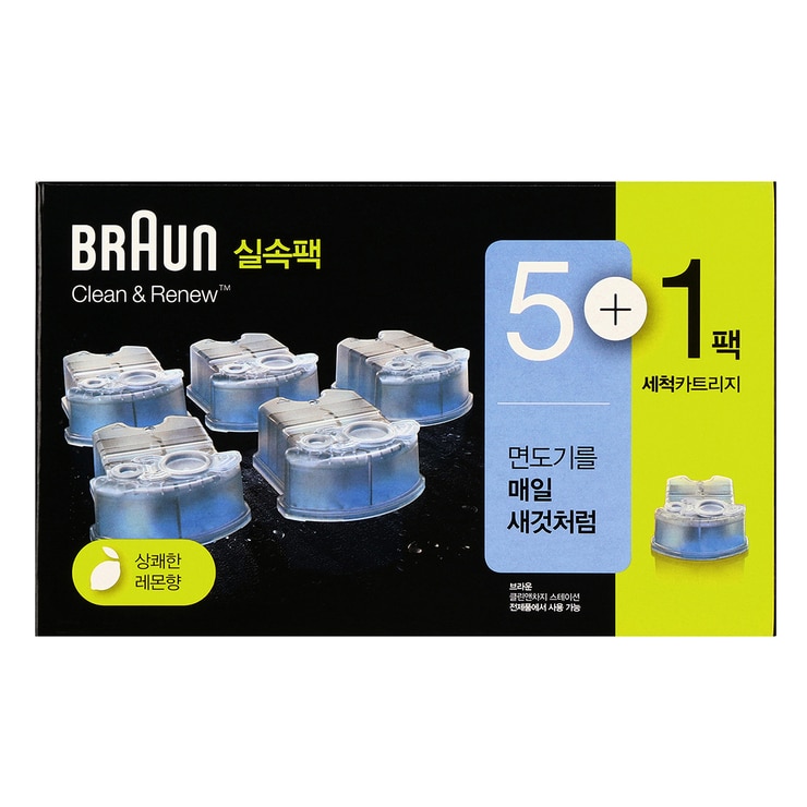 브라운 전기 면도기 세정액 6입 | 코스트코 코리아