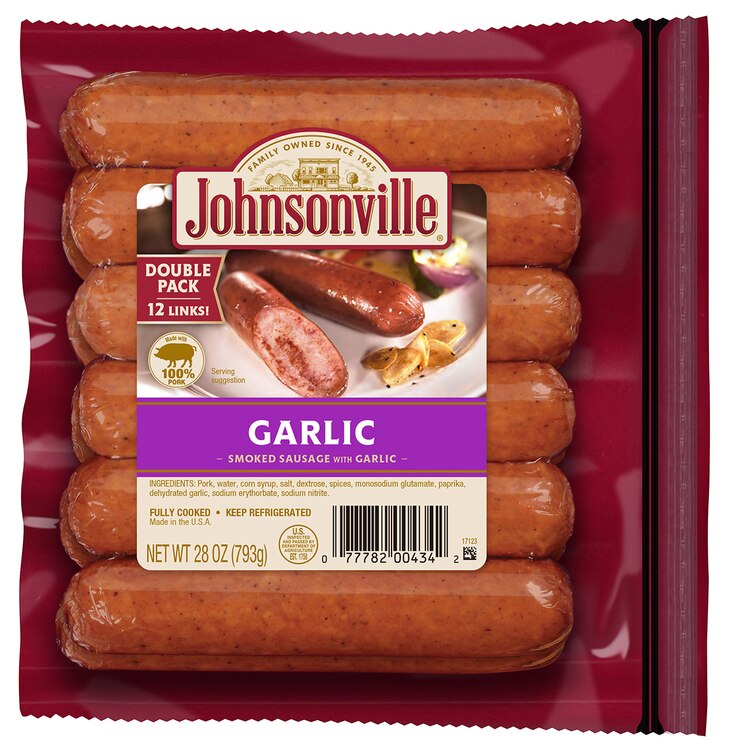 쟌슨빌 소시지 혼합세트 793g x 2 - 갈릭 + 스모크 | 코스트코 코리아