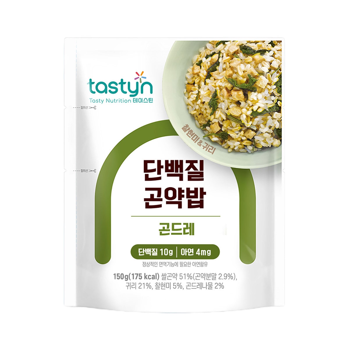 테이스틴 단백질 곤약밥 150g X 8 - 곤드레 150g x 8 | 코스트코 코리아