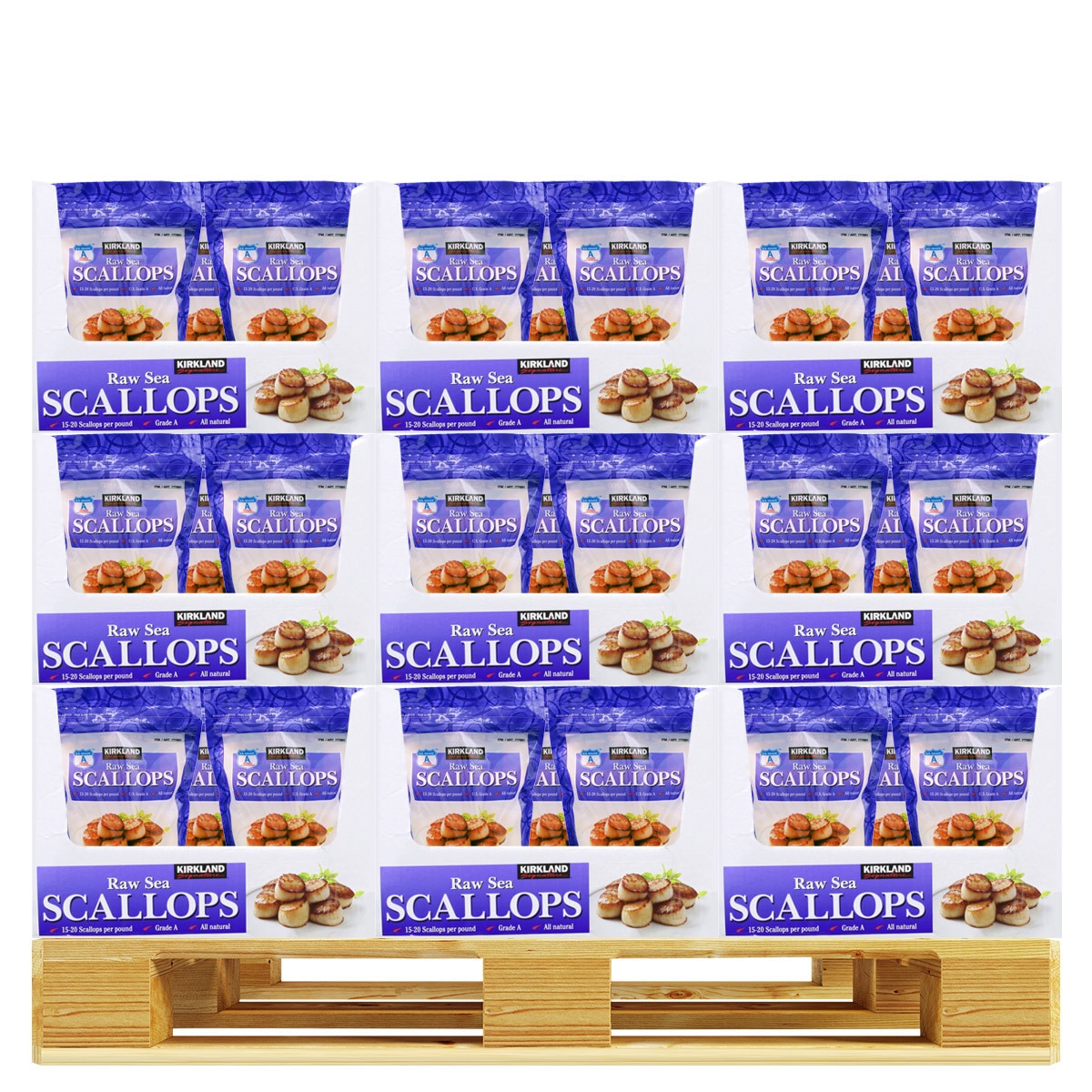 커클랜드 시그니춰 가리비살(관자) 907g x 384개 | 코스트코 코리아