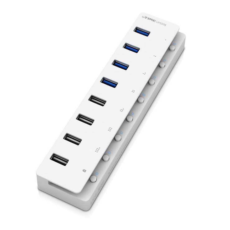 ipTIME USB 허브 UH308 (8포트） | 코스트코 코리아