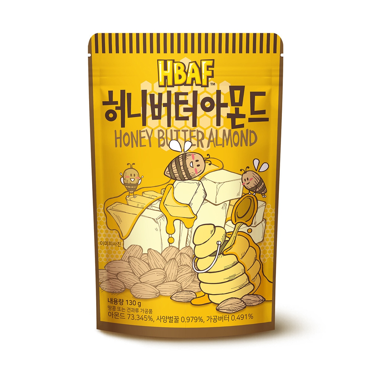 HBAF 허니버터 아몬드 130G X 7봉 | 코스트코 코리아