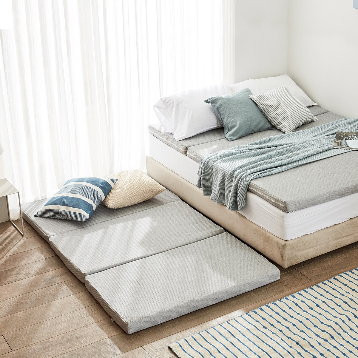 한샘 휴 365 접이식 메모리폼 토퍼- 슈퍼싱글 | 코스트코 코리아