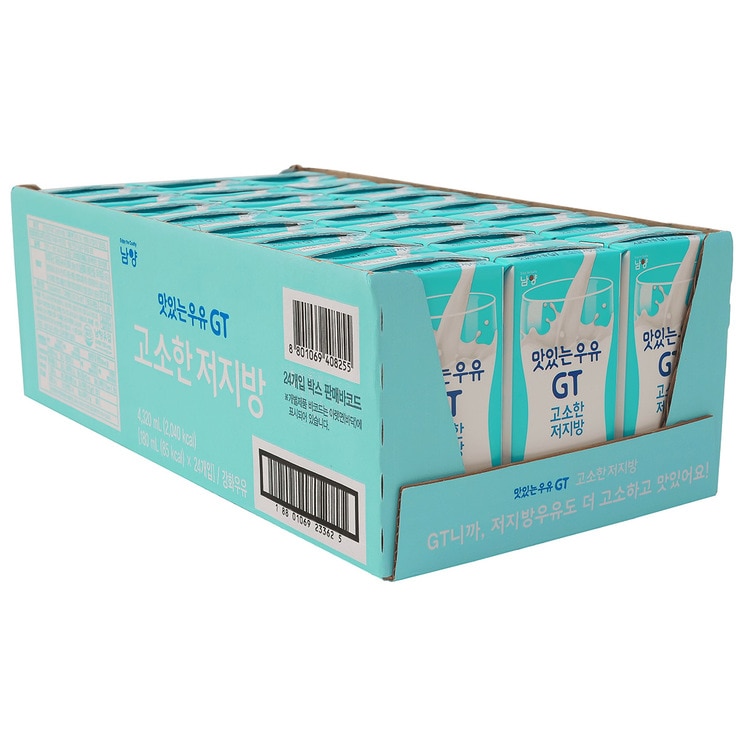 맛있는 우유 GT 저지방 우유180ml x 48개 | 코스트코 코리아