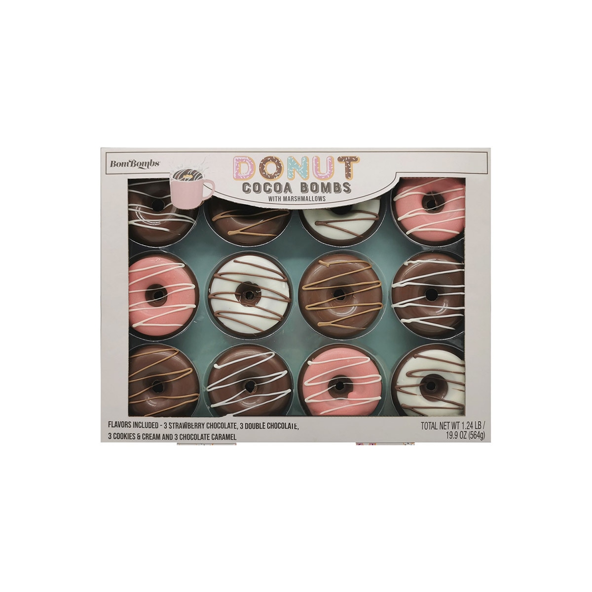 Bom Bombs 마시멜로도넛코코아 47g x 12 | 코스트코 코리아
