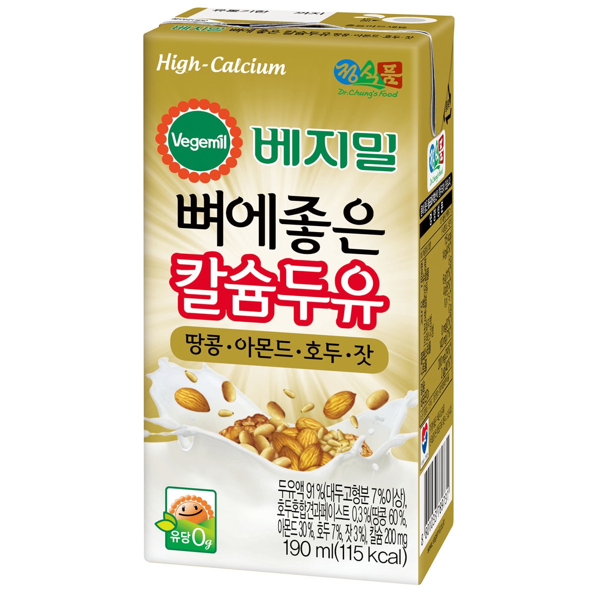 베지밀 뼈에좋은 칼슘두유 190mlx 16 x 4 박스 | 코스트코 코리아