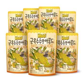 HBAF 허니버터 아몬드 130G X 7봉 | 코스트코 코리아